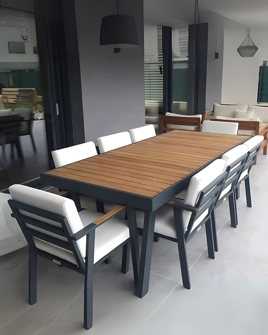 طقم سفرة مساحة خارجية، 9 قطع – Nexttgo.com