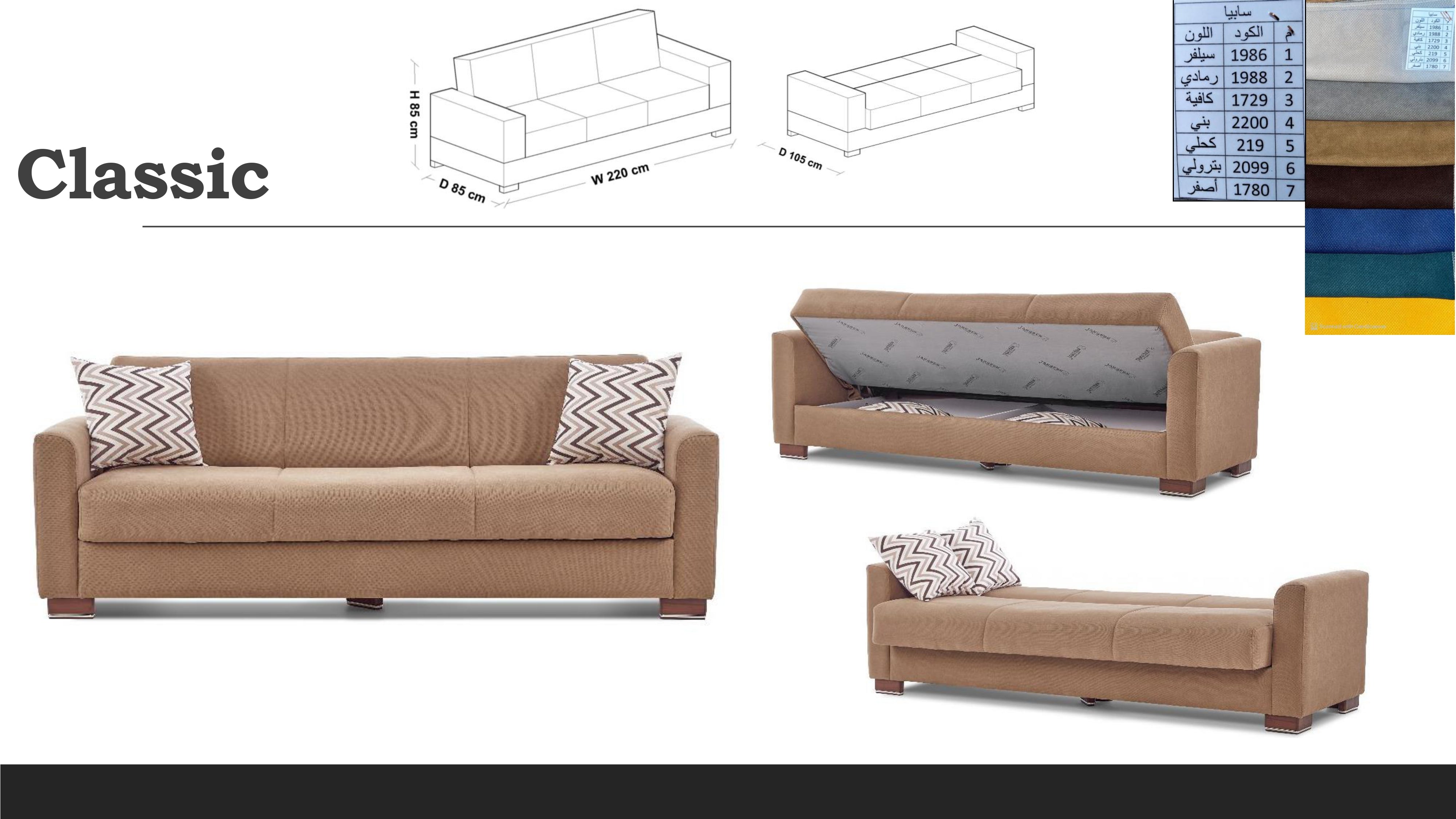 Jansen Classic Sofa Bed – Nexttgo.com